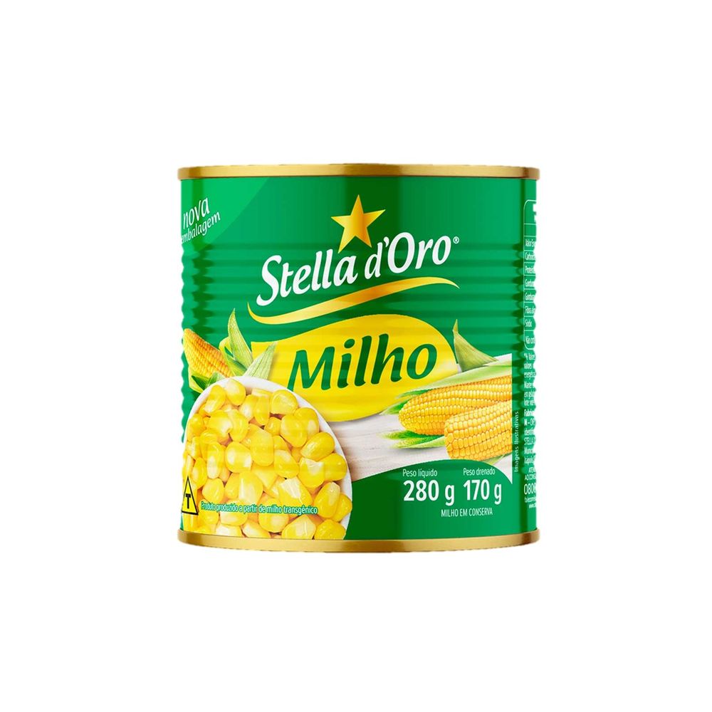 Milho Verde em Conserva (24 UNID) Stella D'oro 170g - QualyCestas